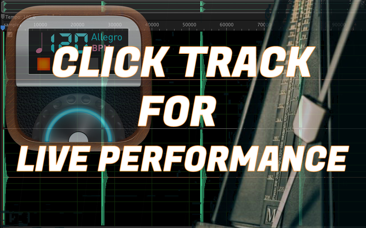 Click Track For Live Performance - Keyboard Waves