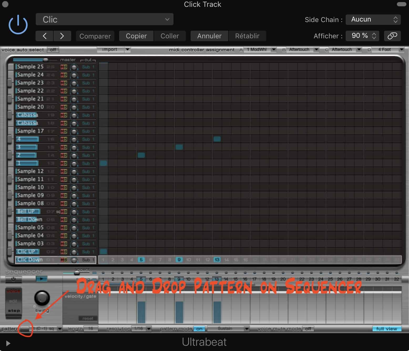 Click Track For Live Performance - Keyboard Waves